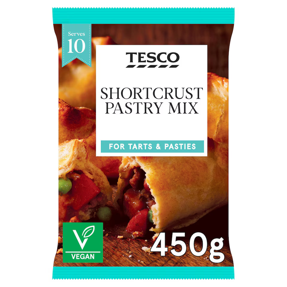 Tesco Shortcrust Pastry Mix 450g – Easy British Baking | Buy British PH